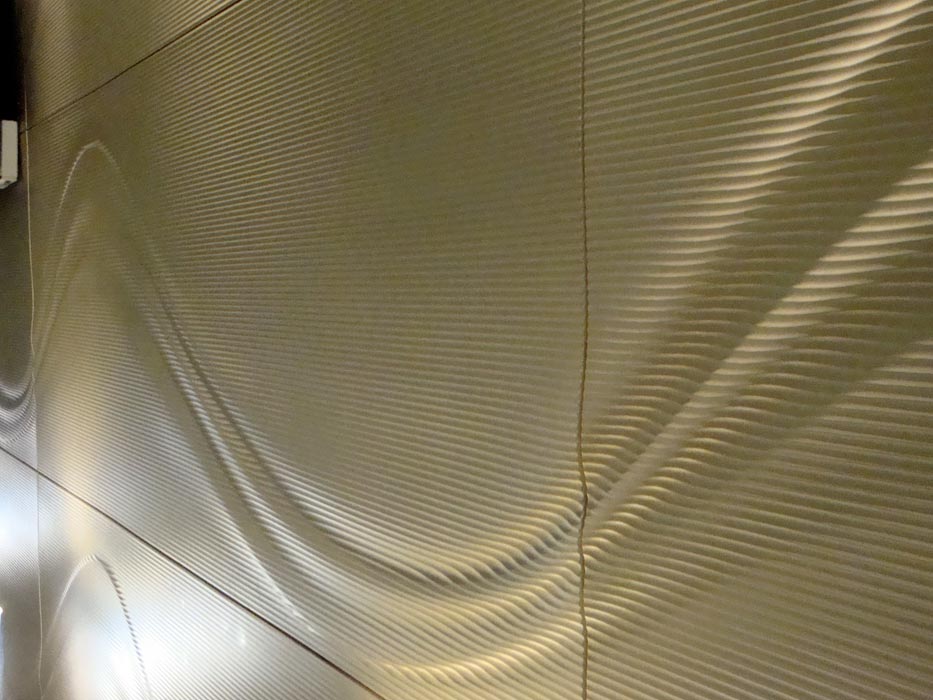 Paredes con relieve - Carpintería Pla