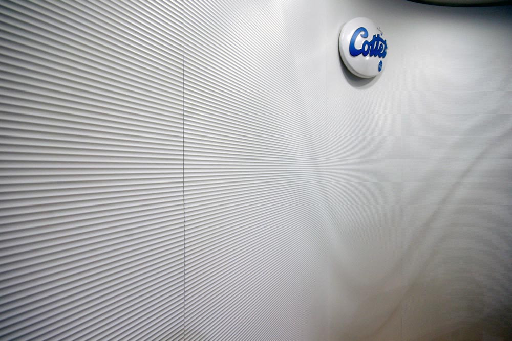 Paredes con relieve - Carpintería Pla