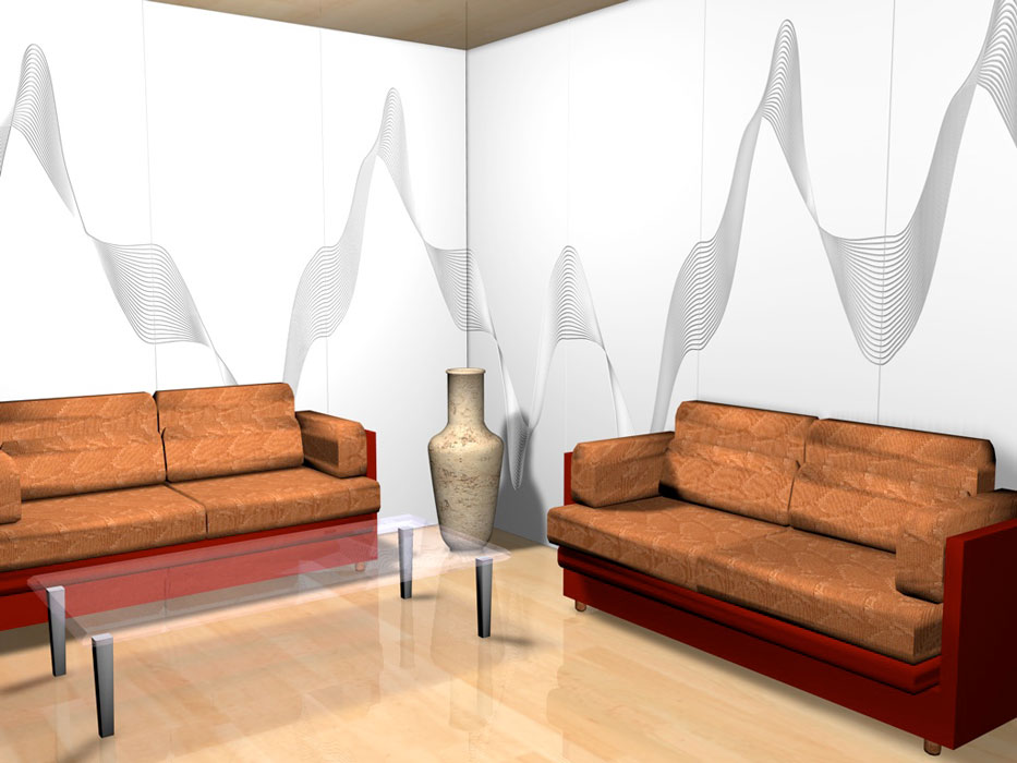 Paredes con relieve - Carpintería Pla